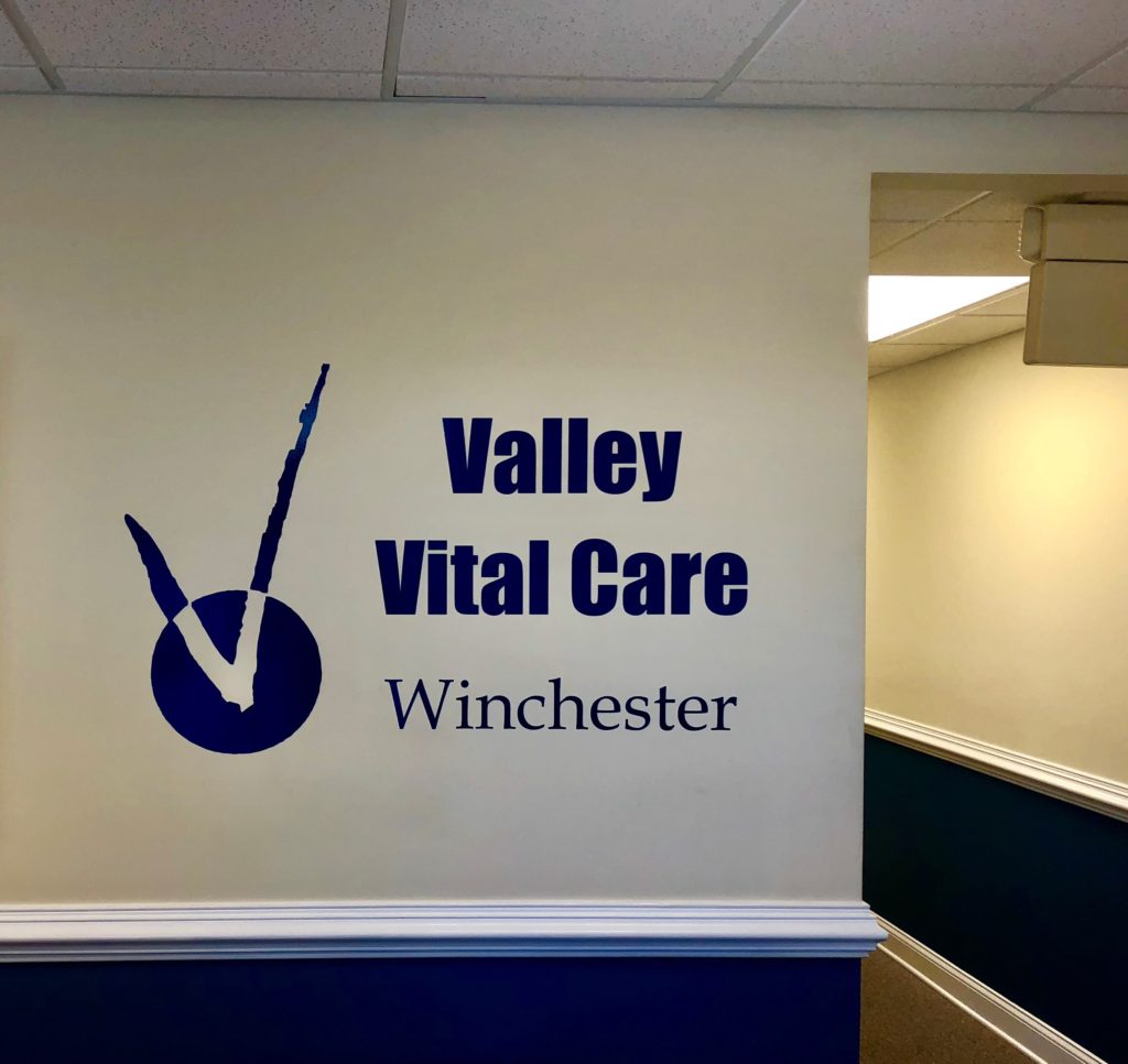 Vinyl Lettering and Logos on Interior Walls - Augusta Sign Company